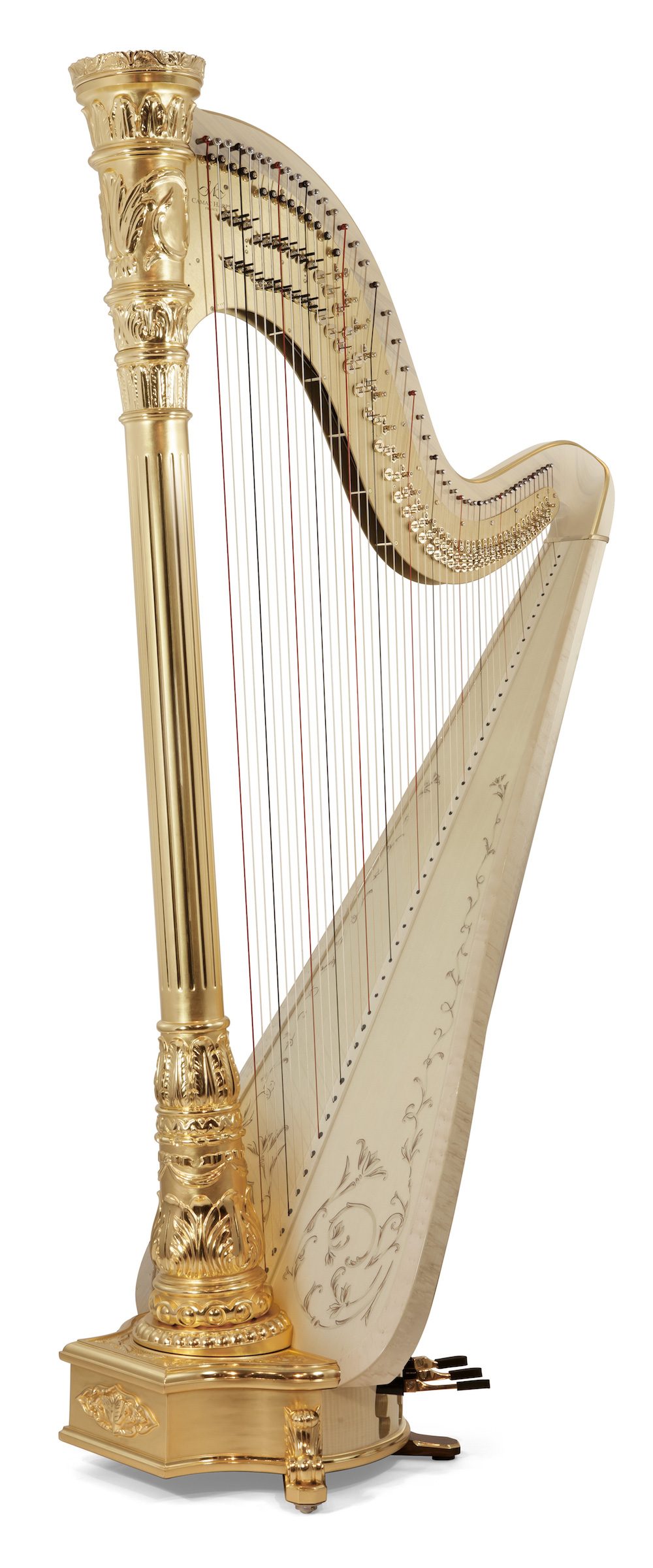 Oriane 47 Gold | Concert Grand Harp | Camac Harps