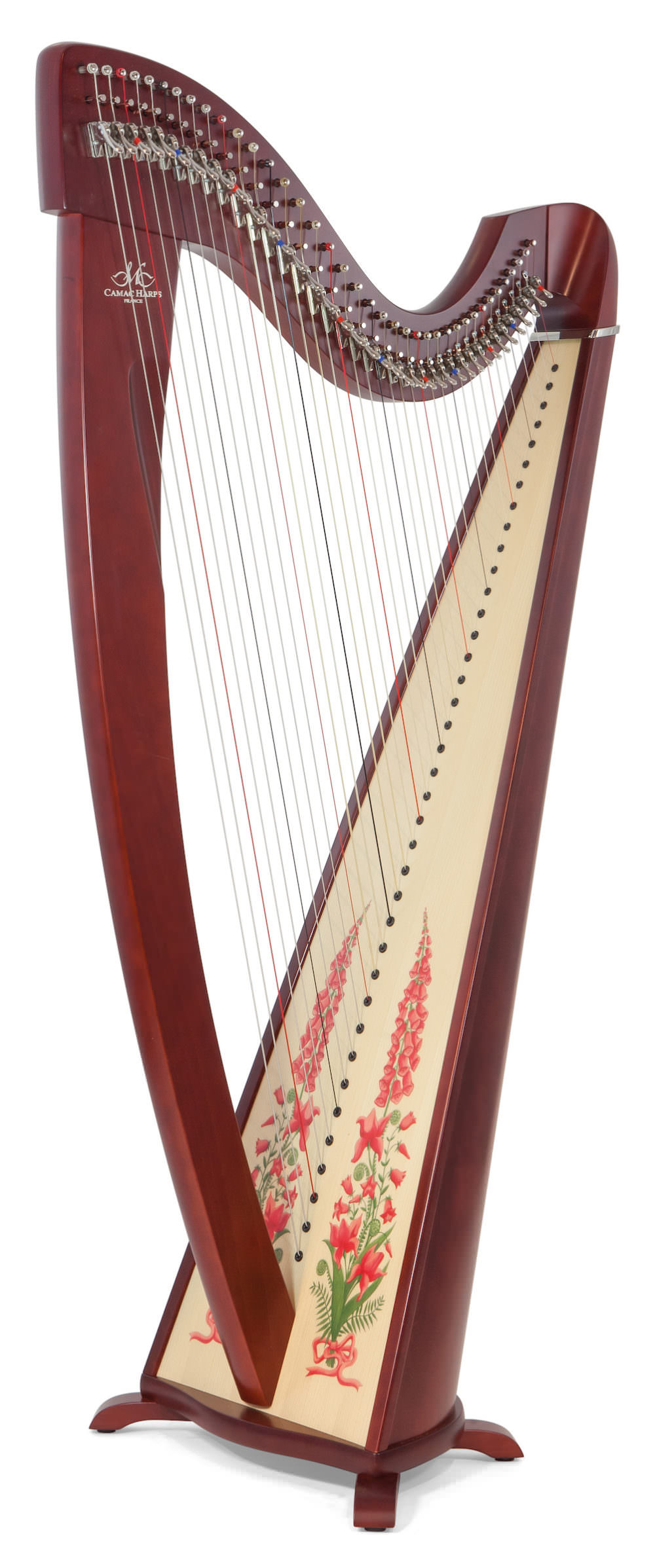 Korrigan - Telyn lifer tannau coludd - Camac Harps Wales